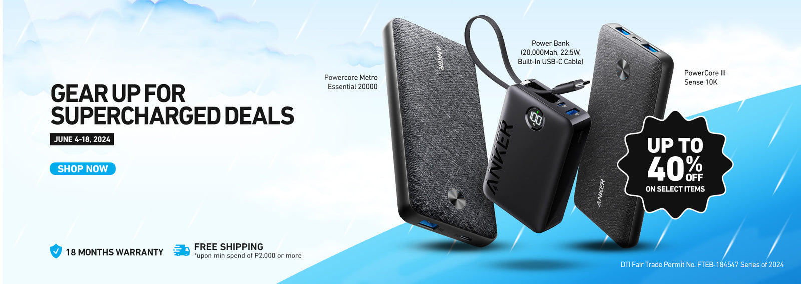 Buy Power banks, Chargers, and Cables | Anker Philippines