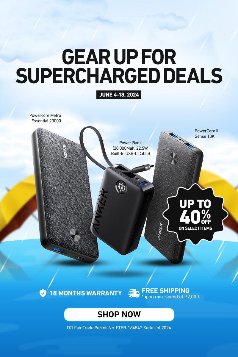 Buy Power banks, Chargers, and Cables | Anker Philippines