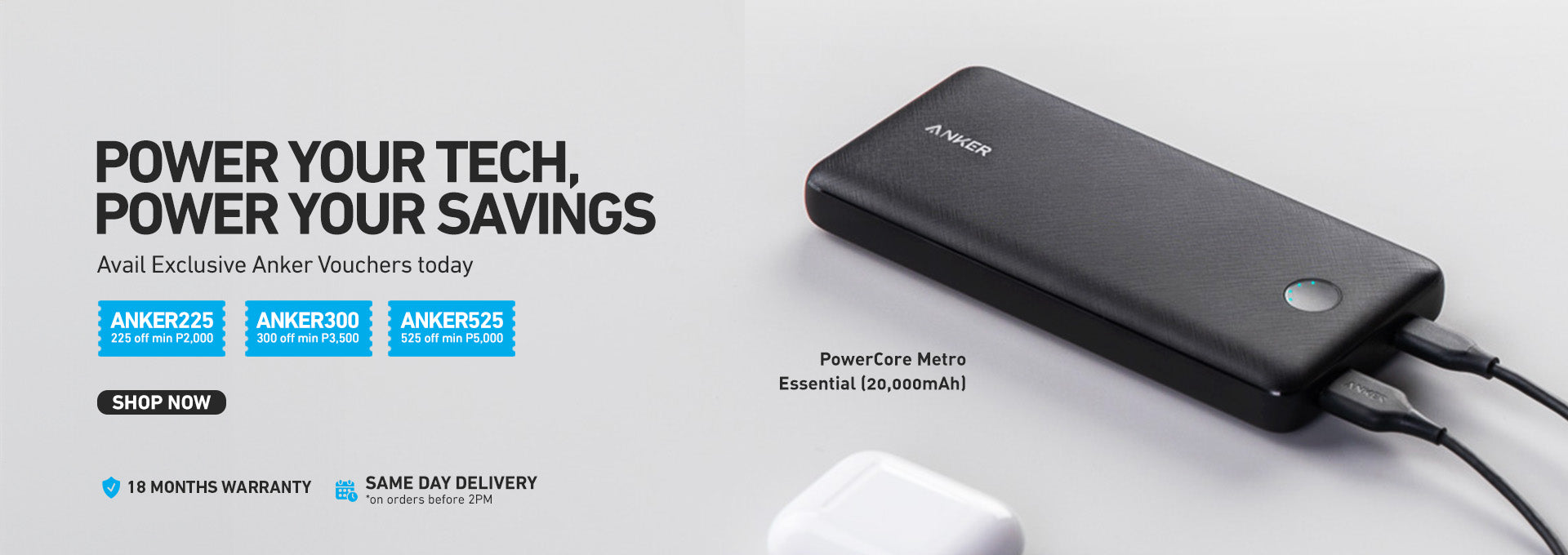 Buy Power Banks, Chargers, and Cables | Anker Philippines
