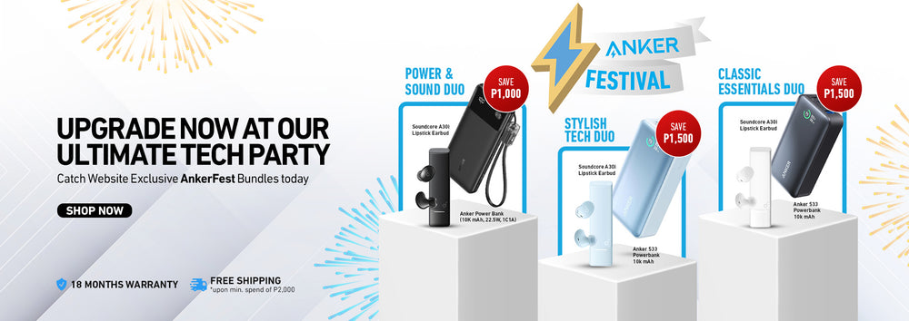 Buy Power Banks, Chargers, and Cables | Anker Philippines